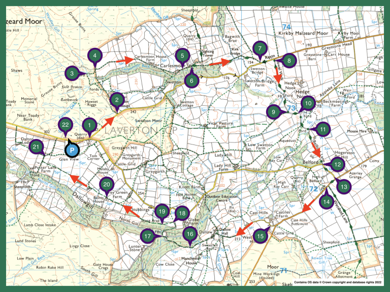 Crackpots Mosaic Trail: A Scenic Walking Adventure in Nidderdale