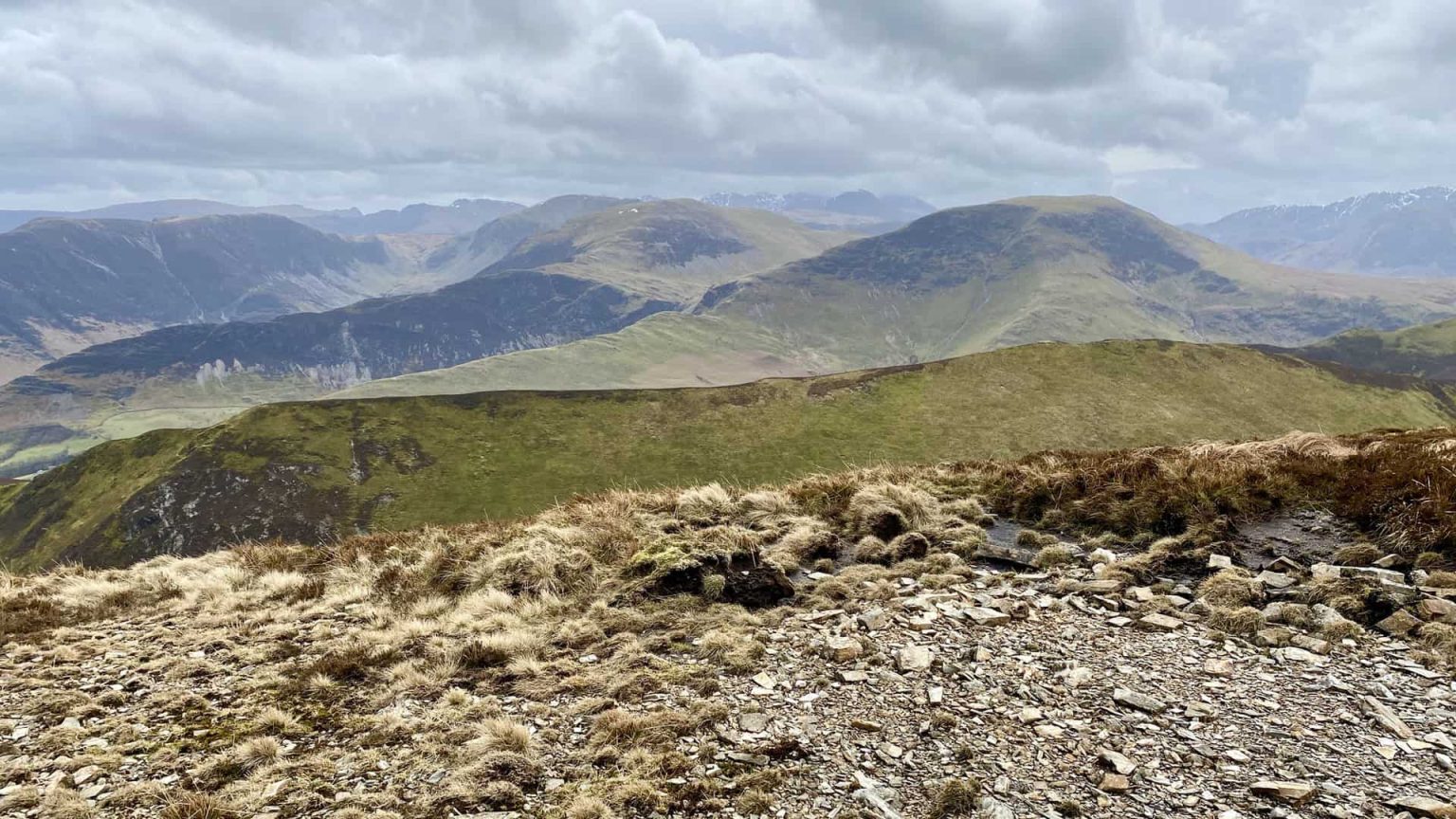 Causey Pike Walk: From Braithwaite, Featuring Sail and Crag Hill