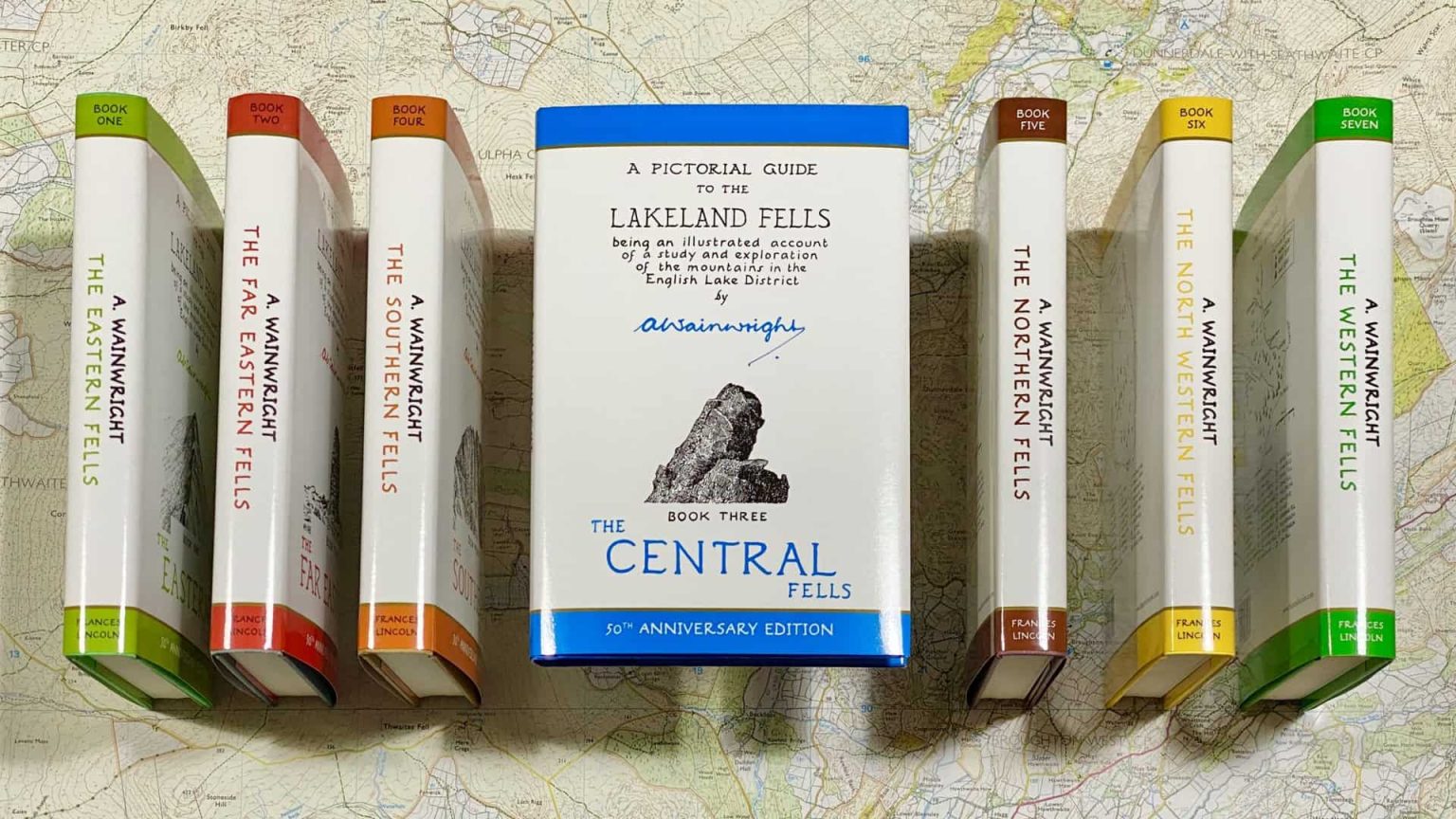 Map of Wainwrights: Interactive Guide to All 214 Lake District Fells