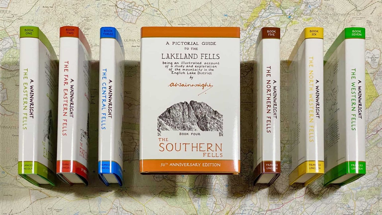 Map of Wainwrights: Interactive Guide to All 214 Lake District Fells