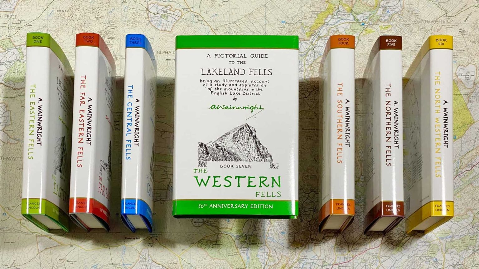 Map of Wainwrights: Interactive Guide to All 214 Lake District Fells