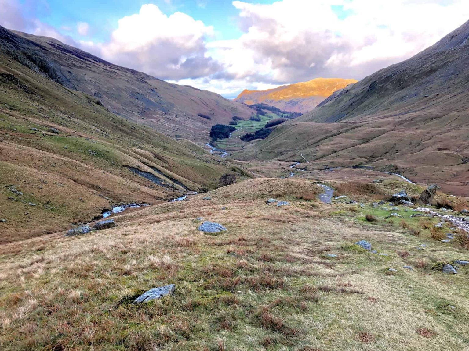 Helvellyn Walk from Glenridding: Avoid Swirral and Striding Edge