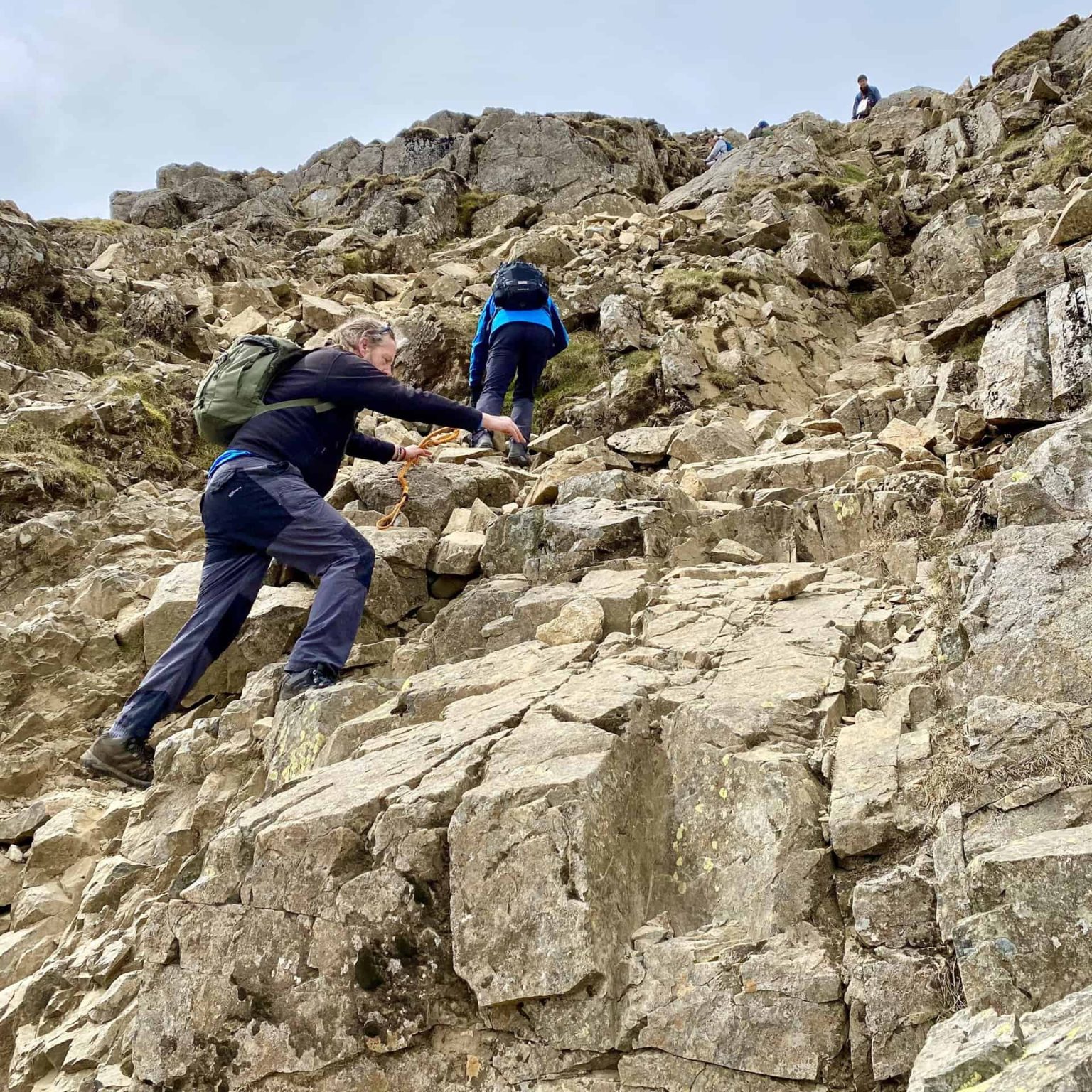 Great Gable Walk: Four Wainwrights from Honister Slate Mine