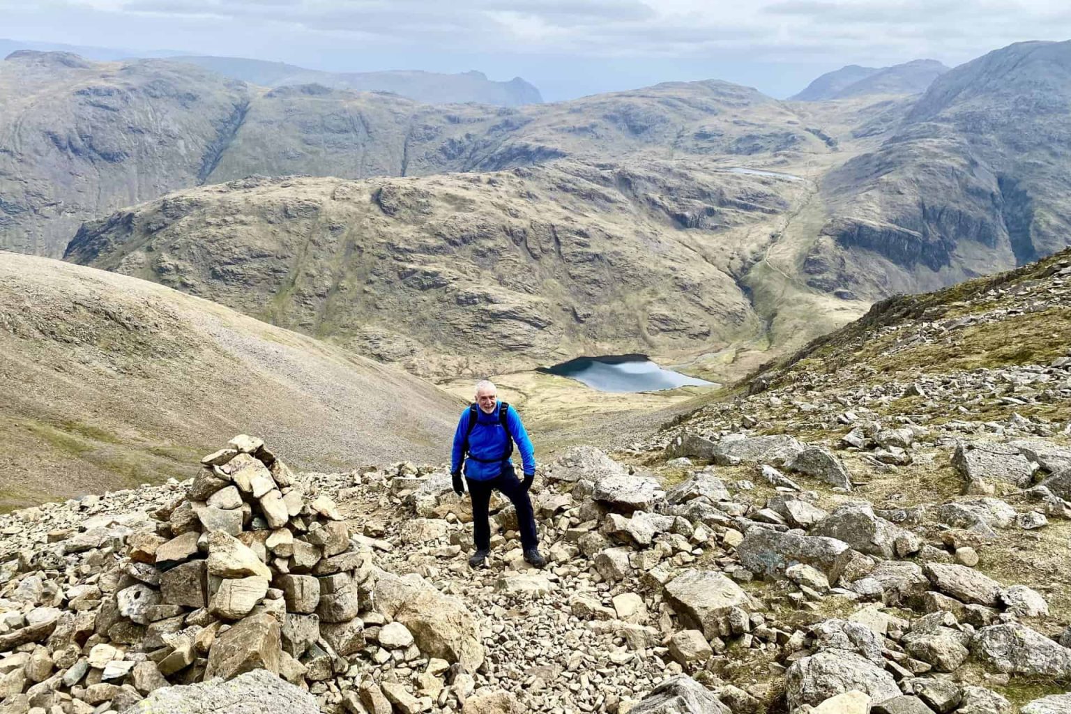 Great Gable Walk: Four Wainwrights from Honister Slate Mine