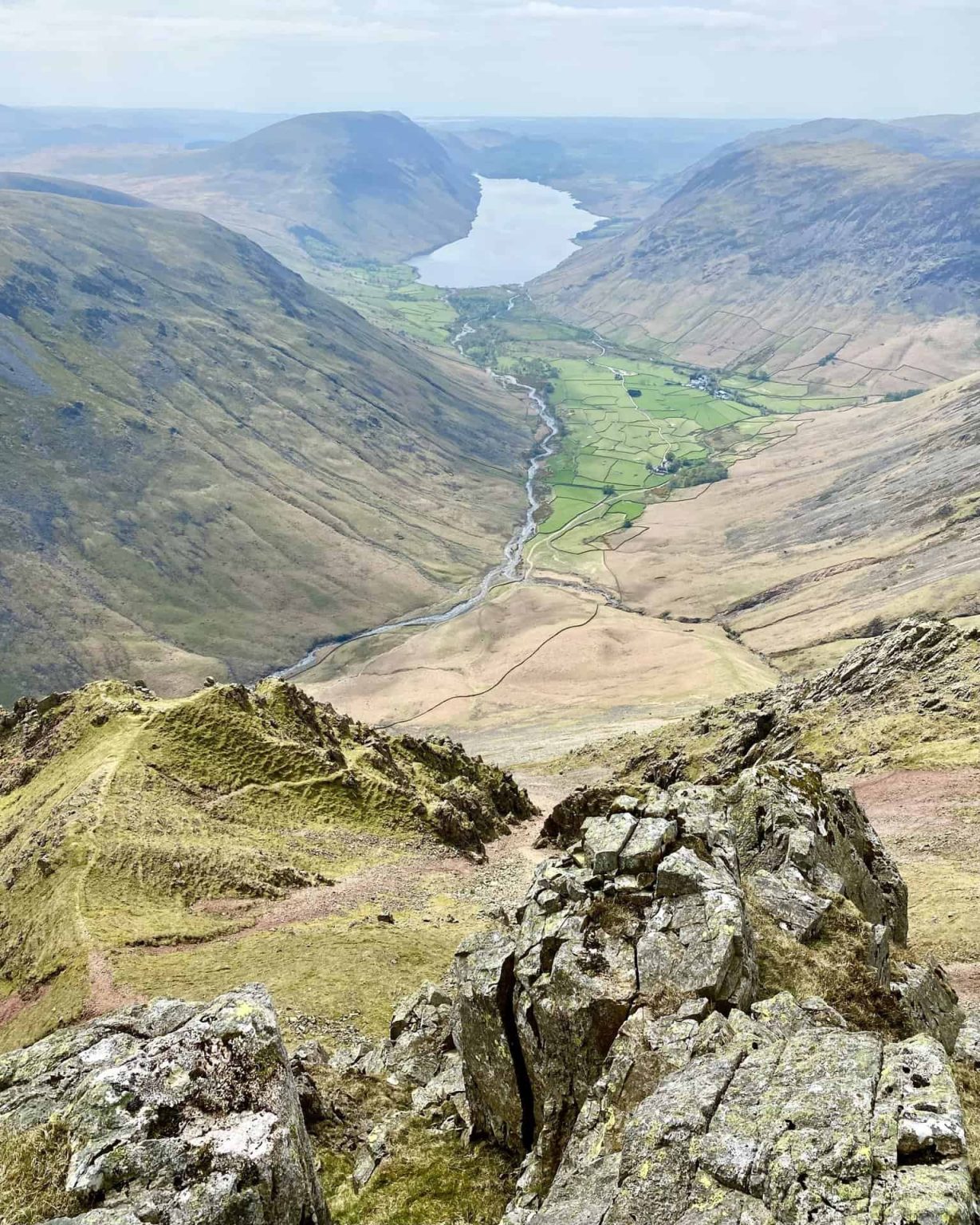 Great Gable Walk: Four Wainwrights from Honister Slate Mine