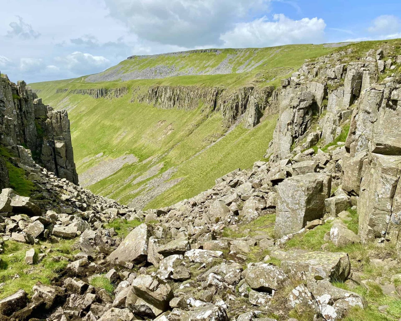 High Cup Nick: Circular Walk from Murton Including Murton Pike