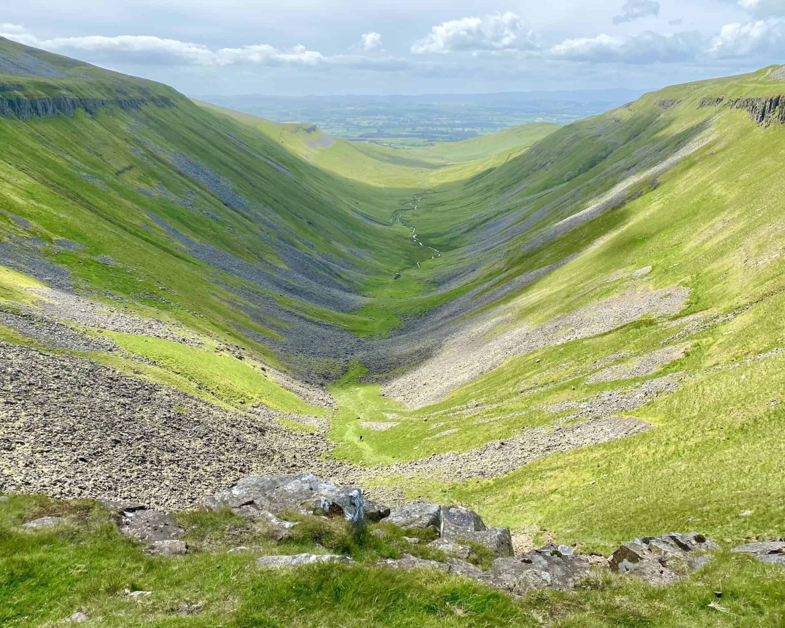 High Cup Nick: Circular Walk from Murton Including Murton Pike
