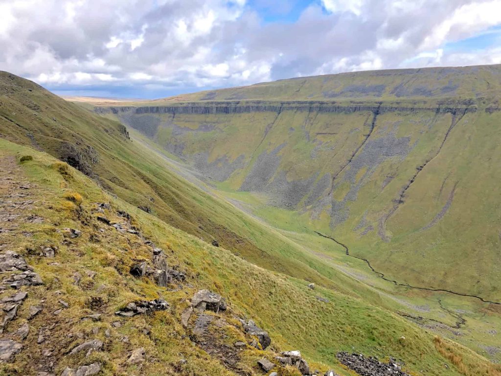 High Cup Nick Walk: From Dufton, Ascending to Amazing Views