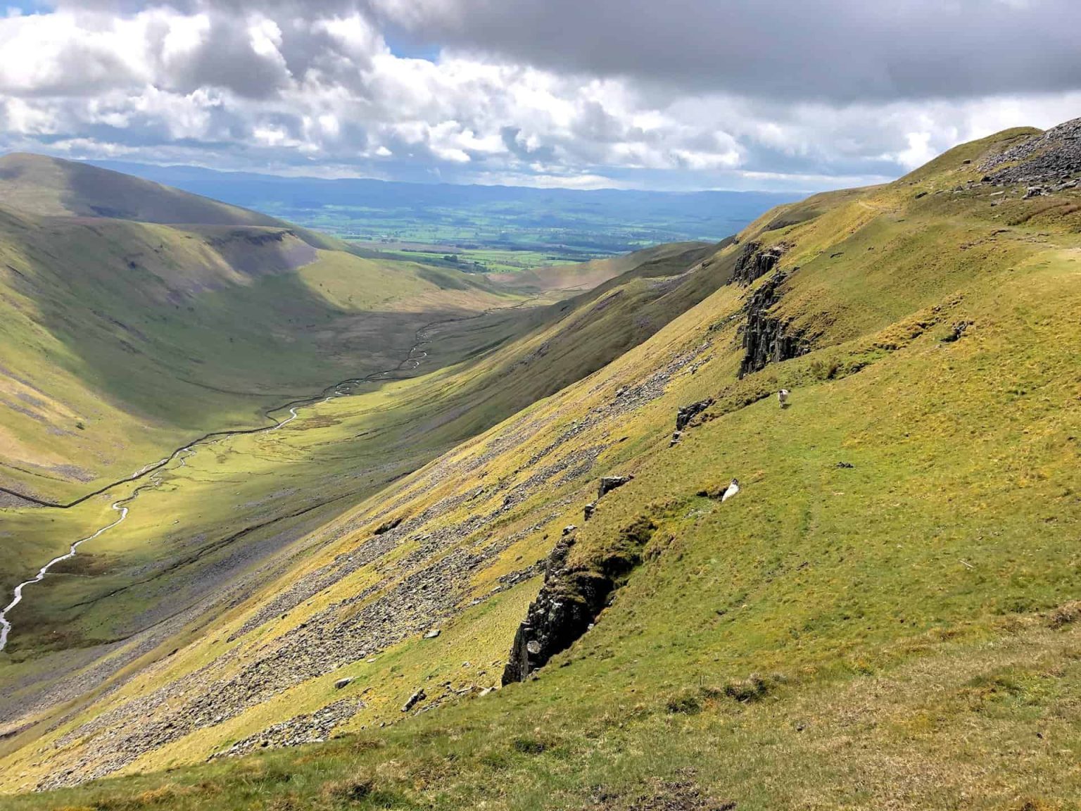 High Cup Nick Walk: From Dufton, Ascending to Amazing Views