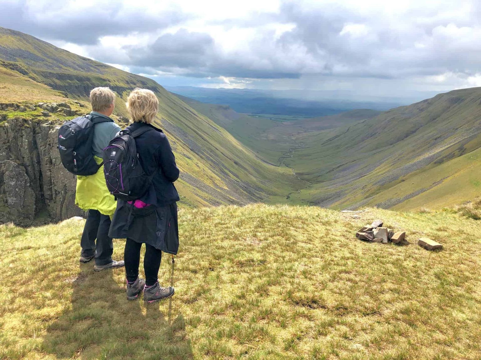 High Cup Nick Walk: From Dufton, Ascending to Amazing Views