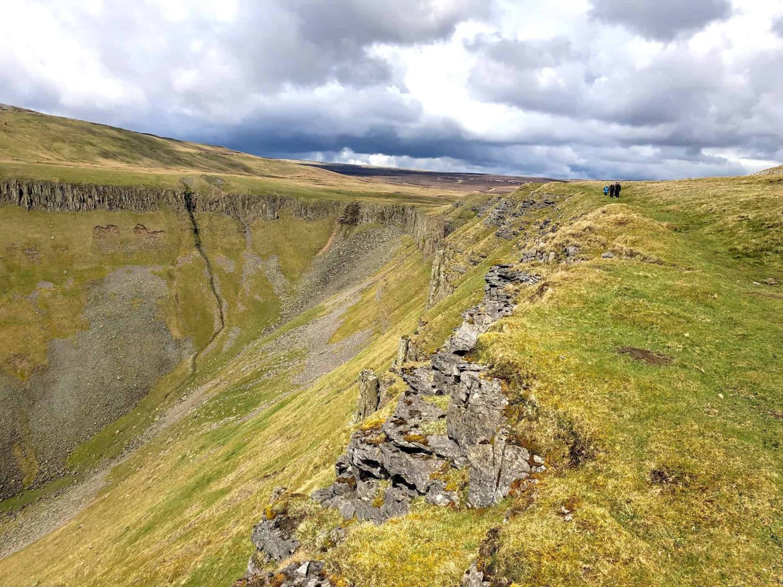 High Cup Nick Walk: From Dufton, Ascending to Amazing Views