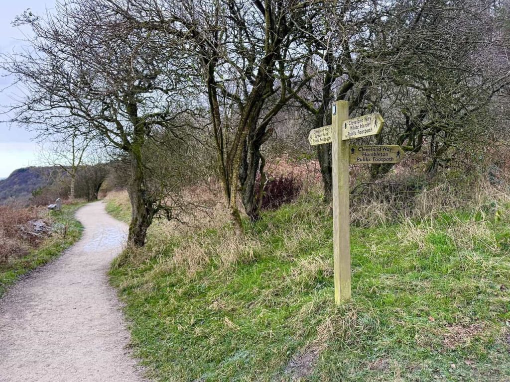 Sutton Bank Walk: From the Kilburn White Horse to High Paradise