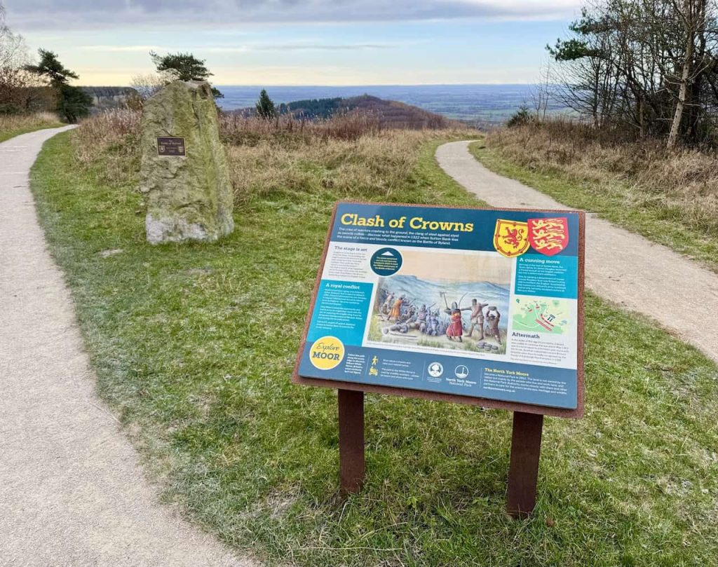 Sutton Bank Walk: From the Kilburn White Horse to High Paradise