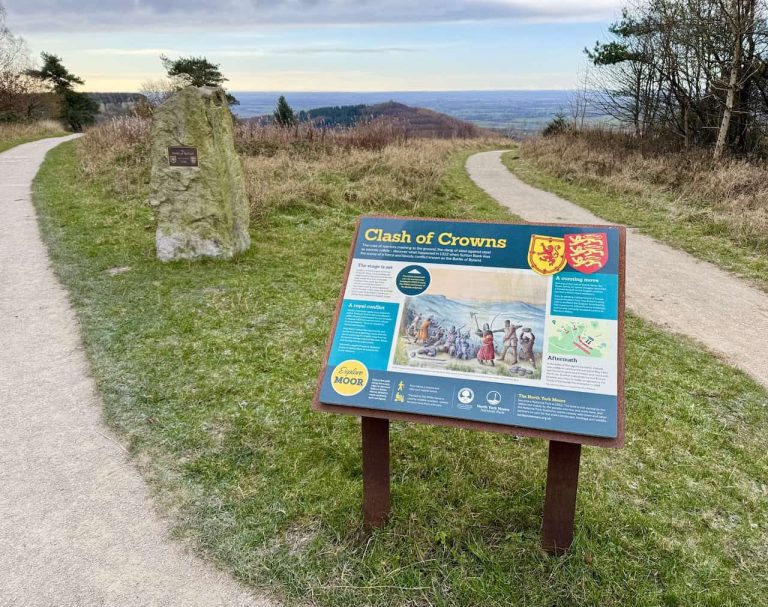 Sutton Bank Walk: From the Kilburn White Horse to High Paradise
