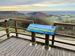 Sutton Bank Walk: From the Kilburn White Horse to High Paradise