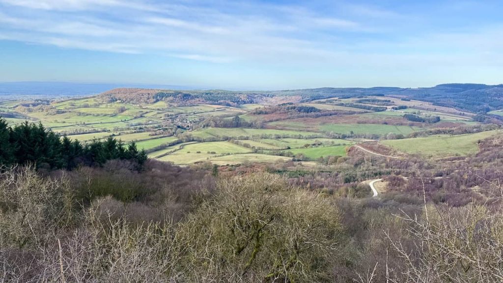 Sutton Bank Walk: From the Kilburn White Horse to High Paradise