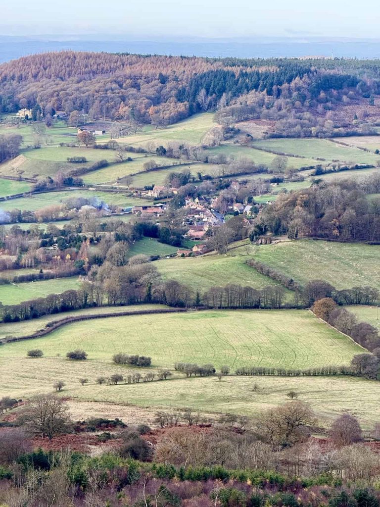 Sutton Bank Walk: From the Kilburn White Horse to High Paradise